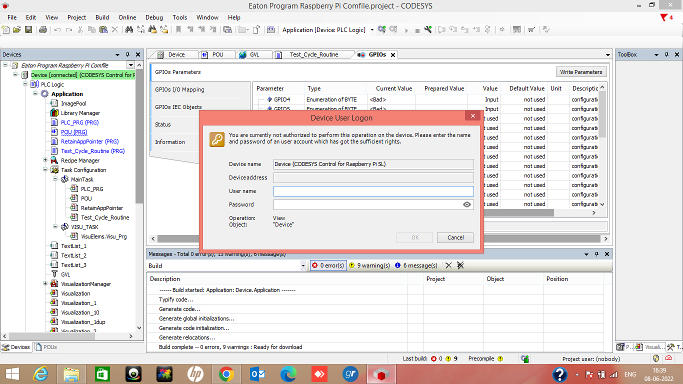 CODESYS Forge - CODESYS Forge / Talk / Engineering 🇬🇧: Unable to download the code